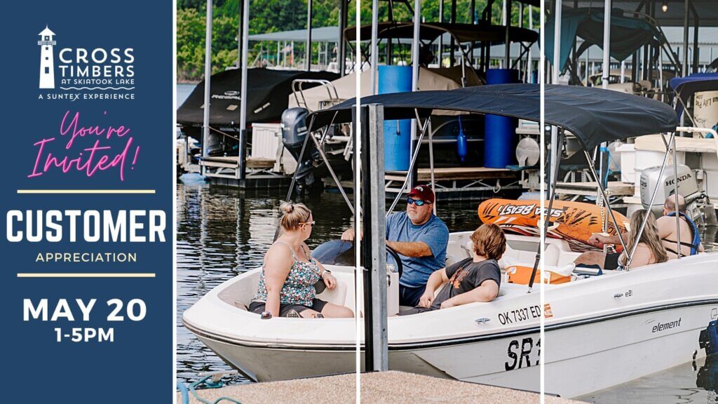 Customer Appreciation at Crosstimbers Marina | Skiatook Lake, OK